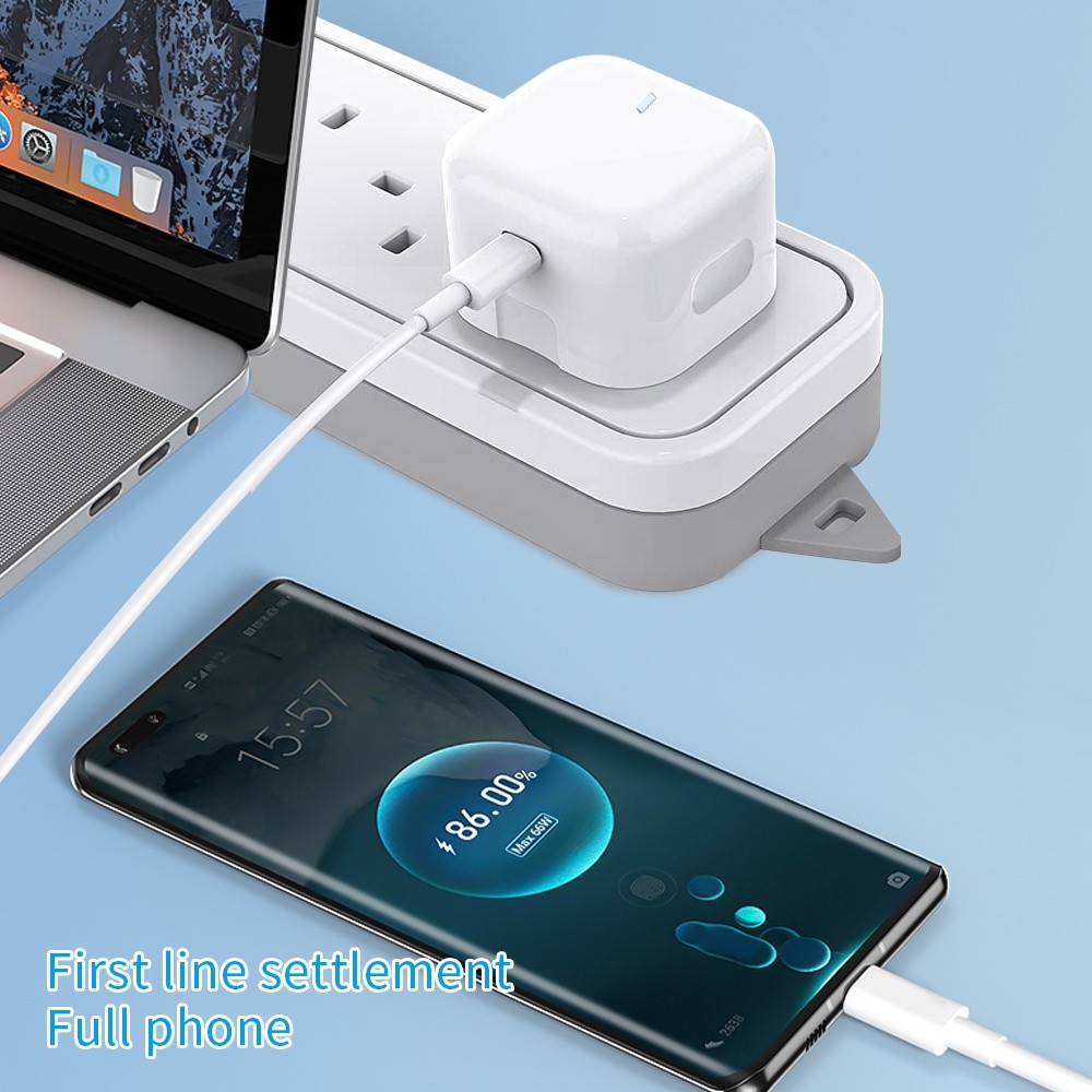 UK Fast Charging 20W USB-C Power Adapter for PD Cable Data Fast Charger ...