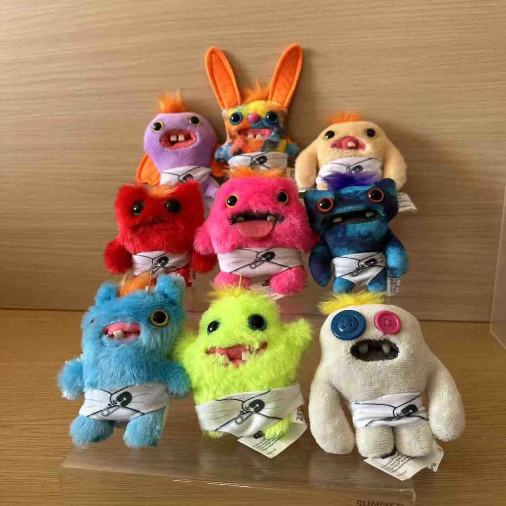Fuggler Cute Tooth Monster Pocket Tooth Bag Plush Keychain Fun Ugly ...