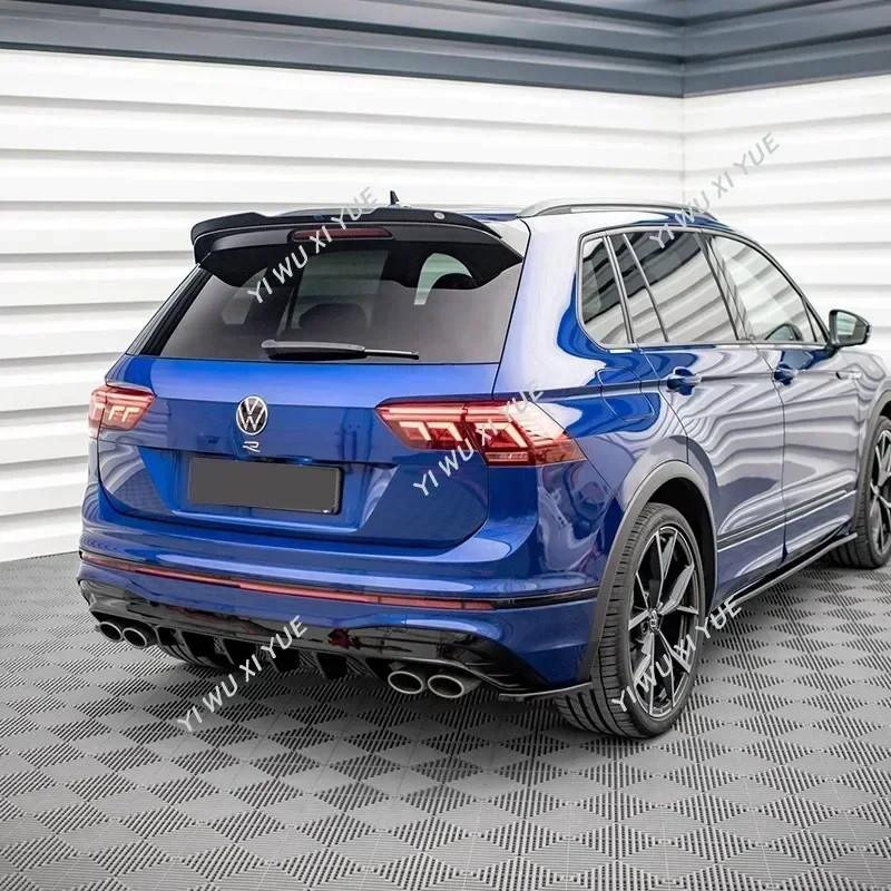 Maxton Style Rear Bumper Diffuser For Volkswagen Tiguan R/R lineMk2 ...