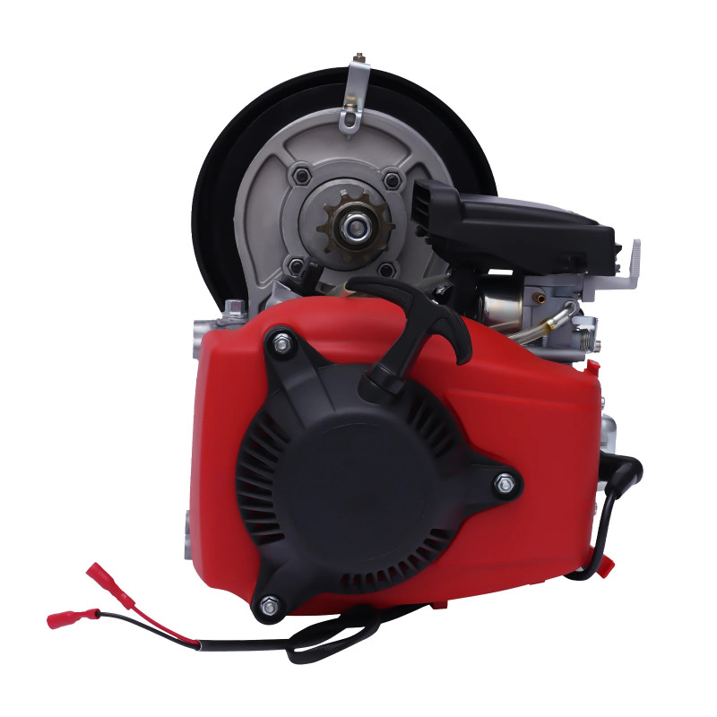 49ccm 4-Takt Fahrrad Gasmotor Motor Kit Benzin Gas motorisierter ...