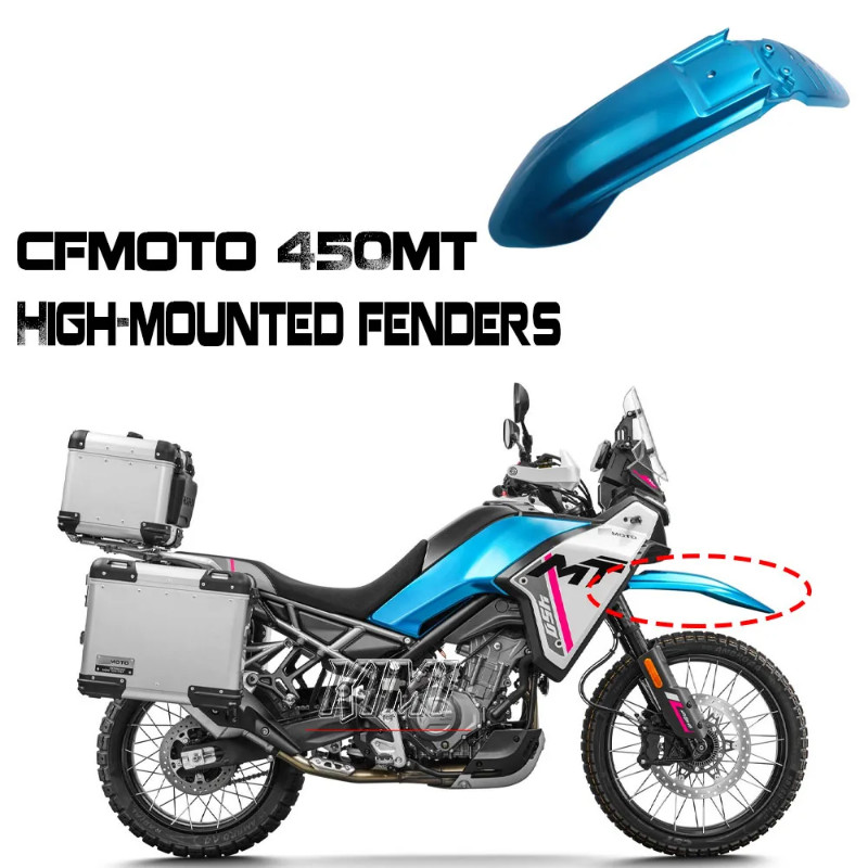 Motorcycle Parts Front High Fender For CFMOTO 450MT CF450MT CF400-8 CF4408A CF MOTO MT450 400-8 ...