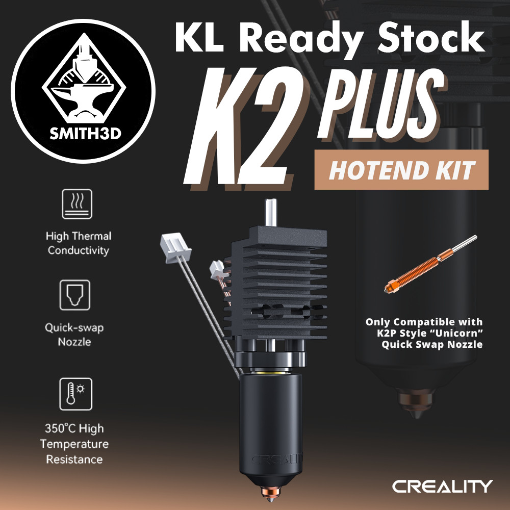 Creality K2 Plus Ceramic Hotend Kit, K2 Hotend Replacement. K2 Plus ...