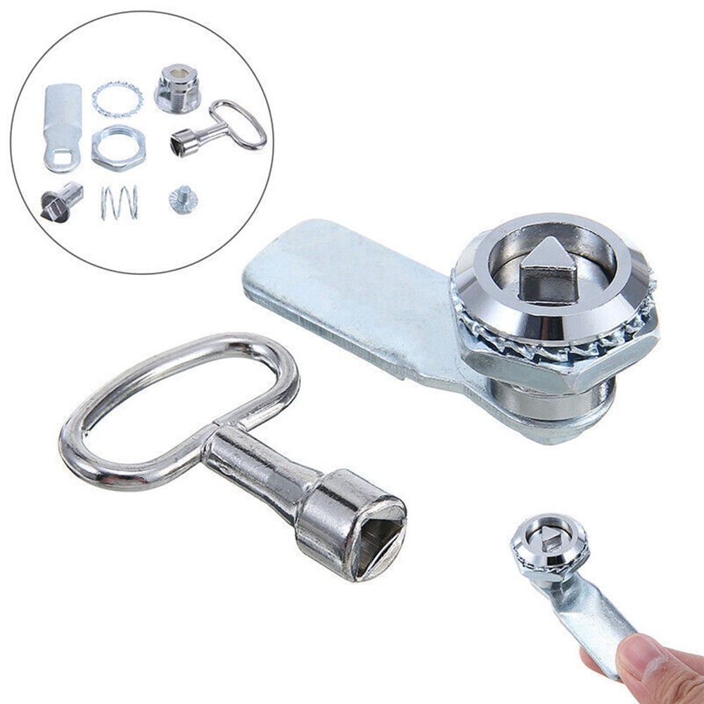 [Brand new] Iron Gas Electric Meter Cam Lock And Key Kit for Door ...