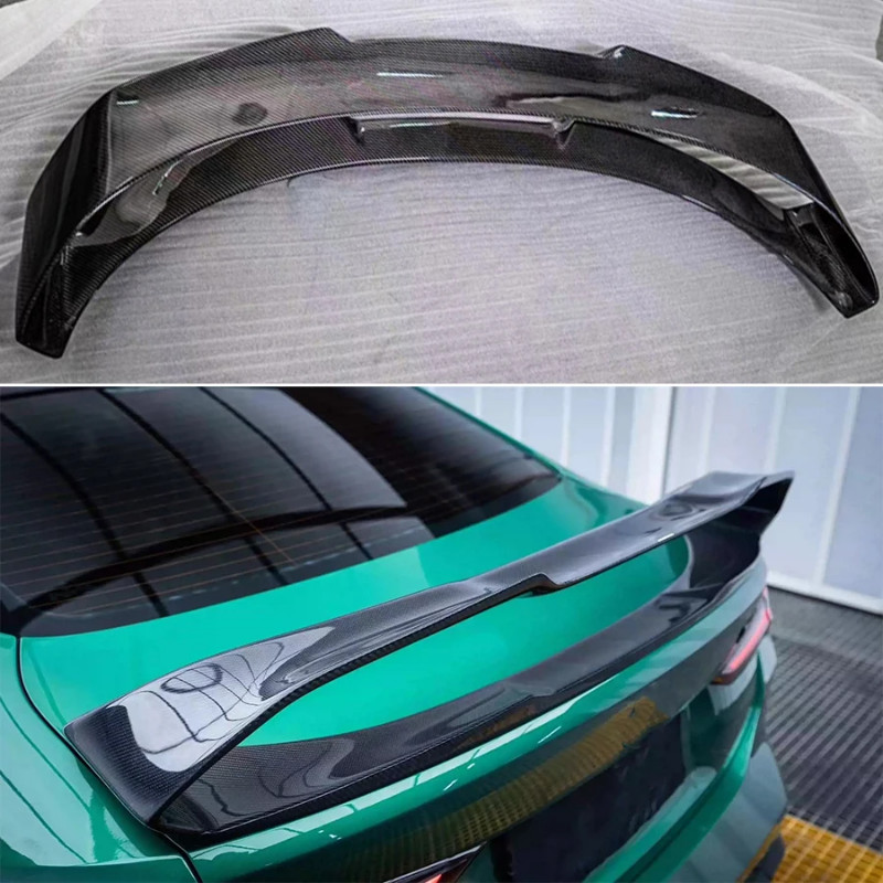 For BMW 2 Series M2 F22 F87 M2C AE Style Carbon Fiber Tail fins Rear ...