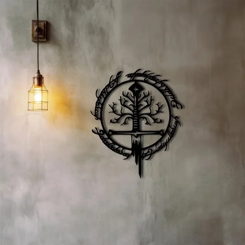 The Lord of the Rings - Inspired Iron Oath Metal Wall Art: A Stylish ...