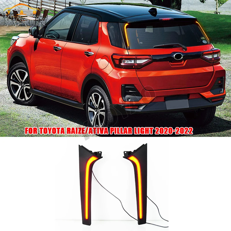Car Trunk Tail Lights Fit For Toyota Raize Ativa 2020-2022 LED Rear ...