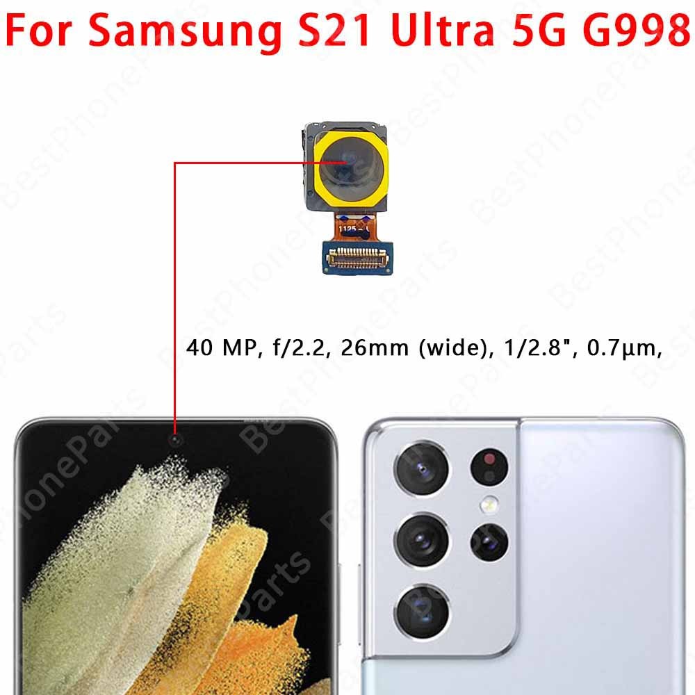 Original Selfie Camera For Samsung Galaxy S20+ S21+ S20 S21 FE Ultra 5G ...