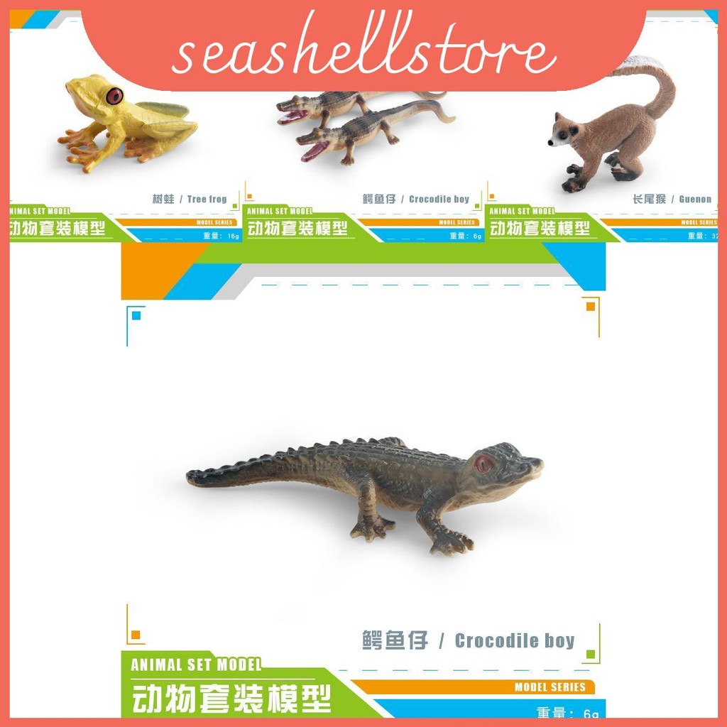 Forest Plastic Realistic Animal Model Collection Featuring Cute Static ...