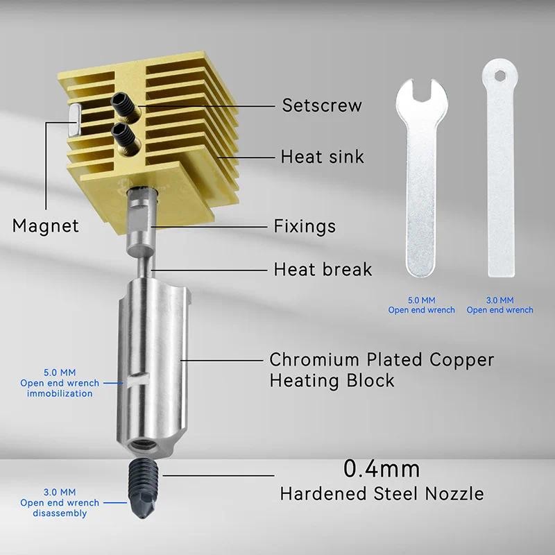 For Bambu Lab A1/A1 Mini New upgraded Hotend Kit Fast Speed Hot End ...