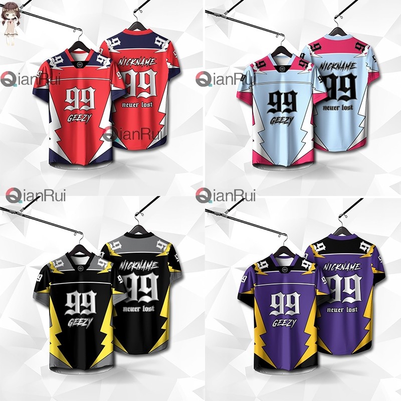 [Free Custom Name & Number] Men Short Sleeve Jersey T-Shirt 99 Digital ...