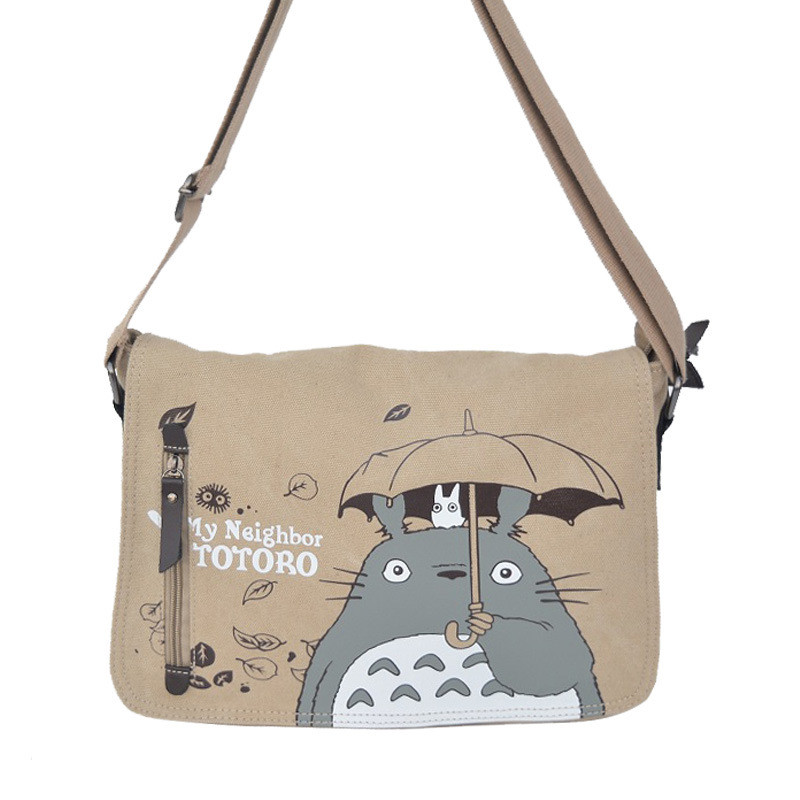 New Backpack Canvas Outdoor Animation Peripheral My Neighbor Totoro ...