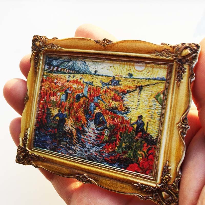 Van Gogh's World-famous Paintings Refrigerator Magnets Cultural And ...