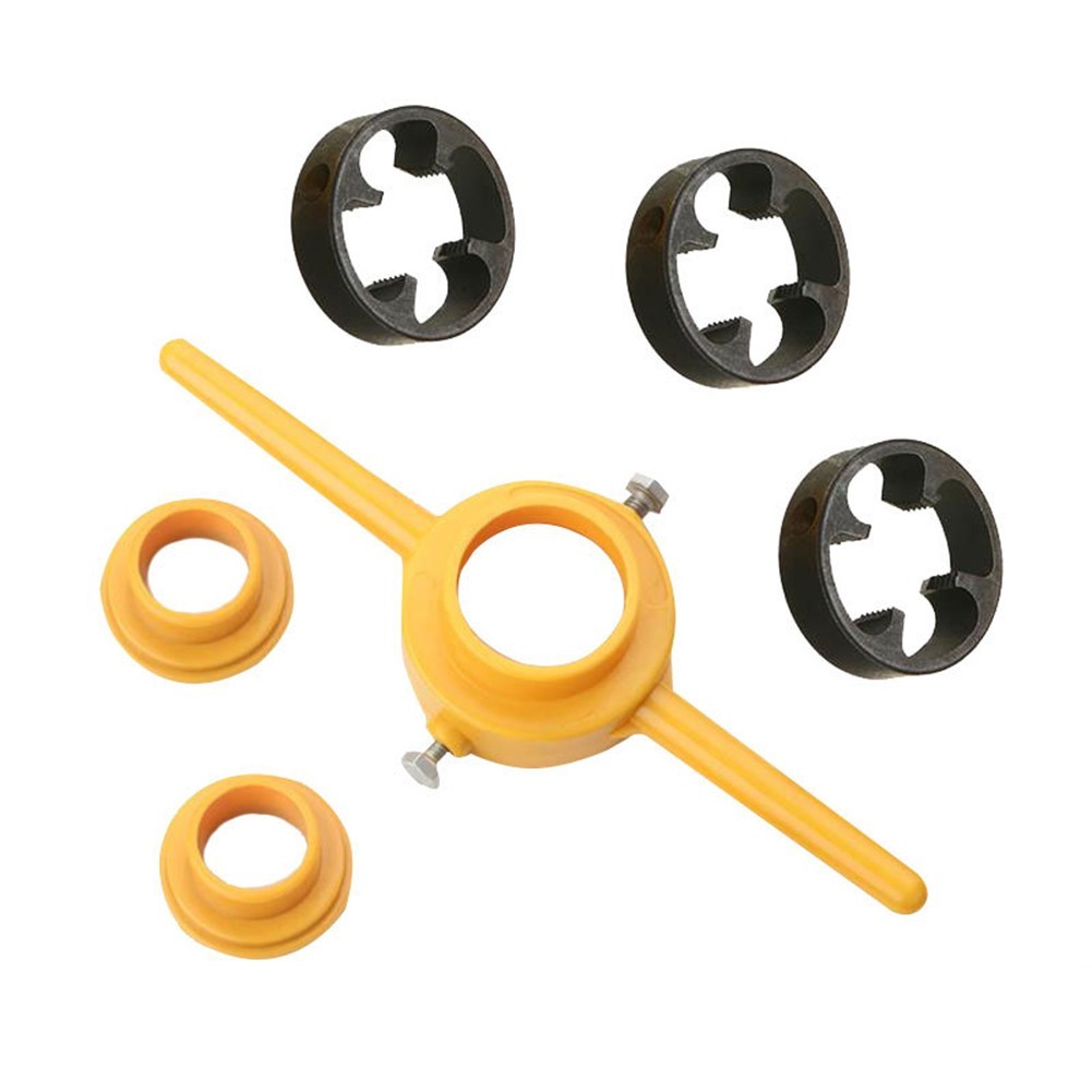 [BTSL] 6pcs Manual Pipe Threader 1/2 3/4 1Inch Plumbing PVC Thread Tool ...