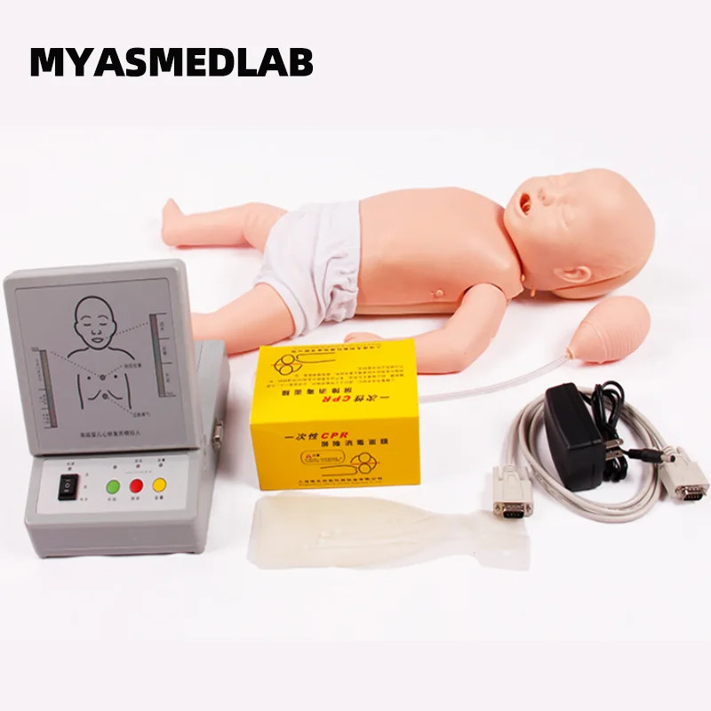 Advanced Infant CPR Manikin Newborn Resuscitation Human Body Model ...