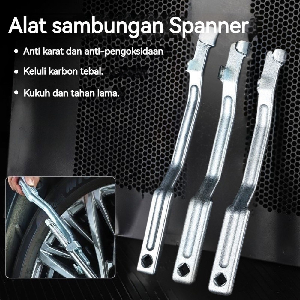 Wrench Extender Adaptor Extension Bar Tool with Small Universal Square ...