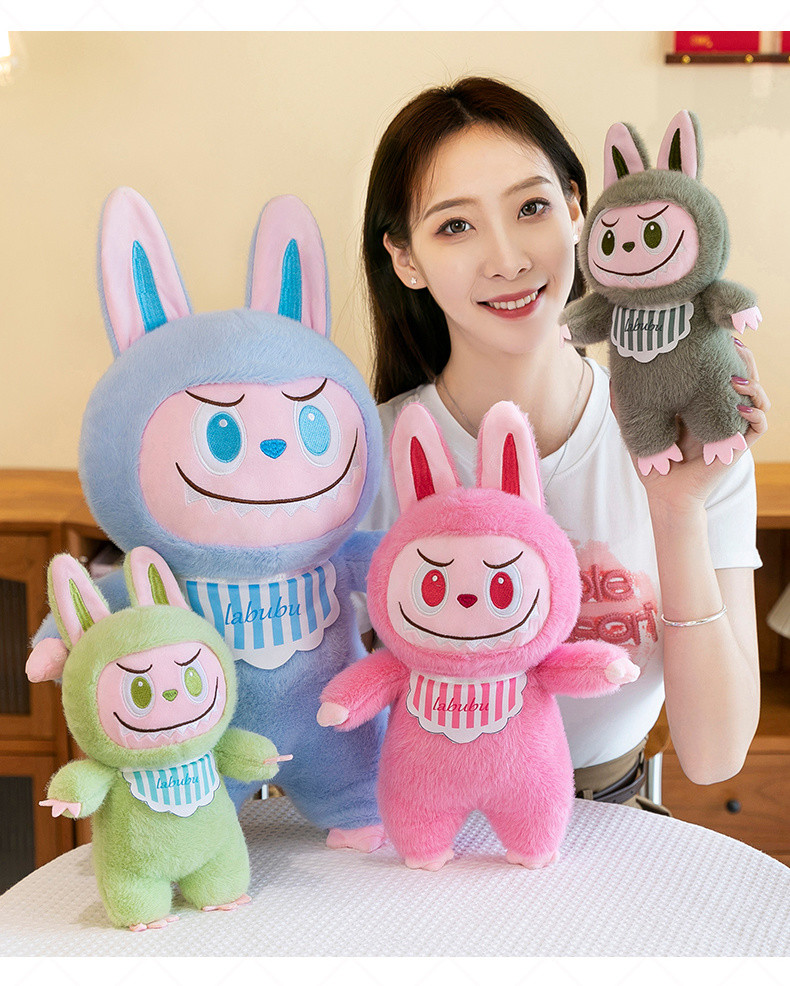 LABUBU Cute Plush Toy Doll New Birthday Gift Children Doll LABUBU ...