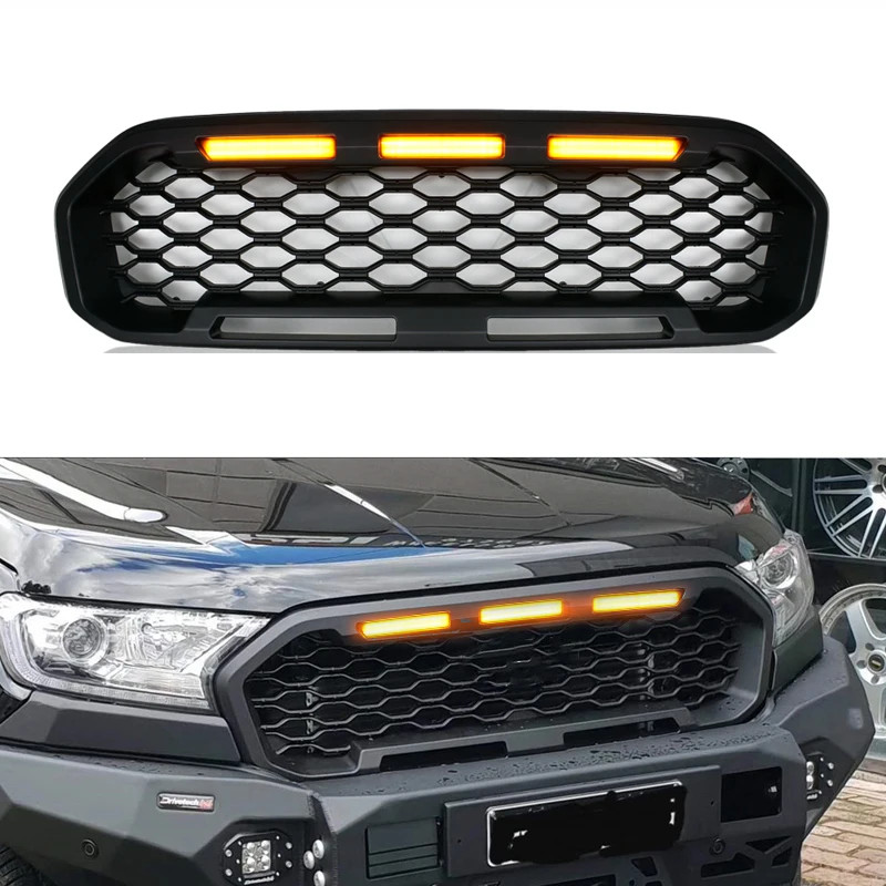 Modified Raptor Style For Ranger Front Grill For Ranger Lariat Limited ...