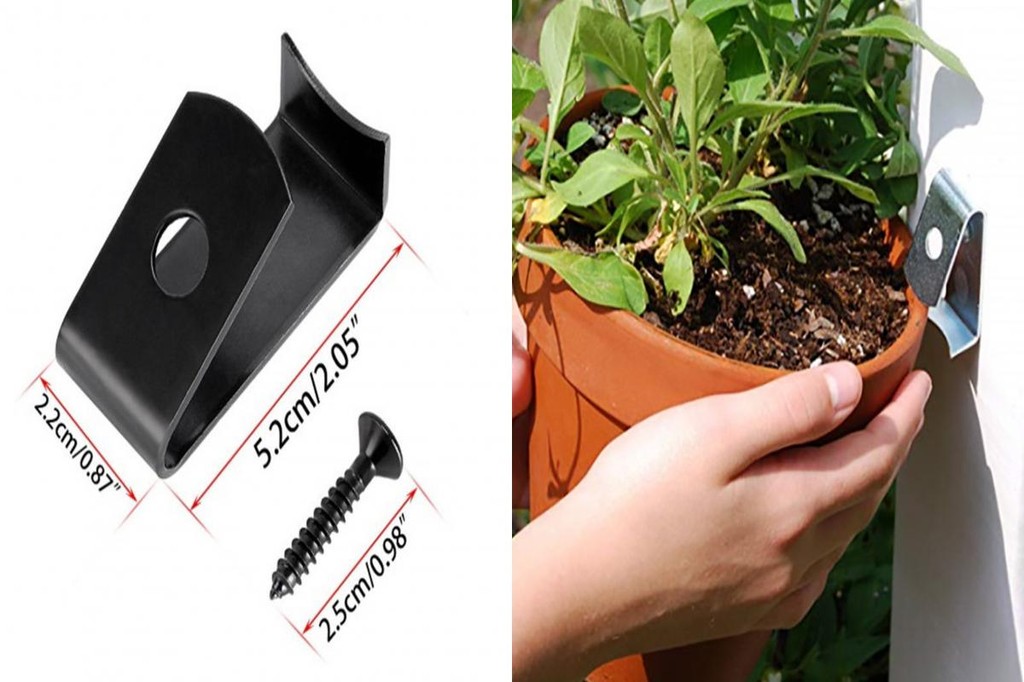 SPRINGGREEN| Strong Load-bearing Plant Clamp Flower Pot Clamp Holder ...
