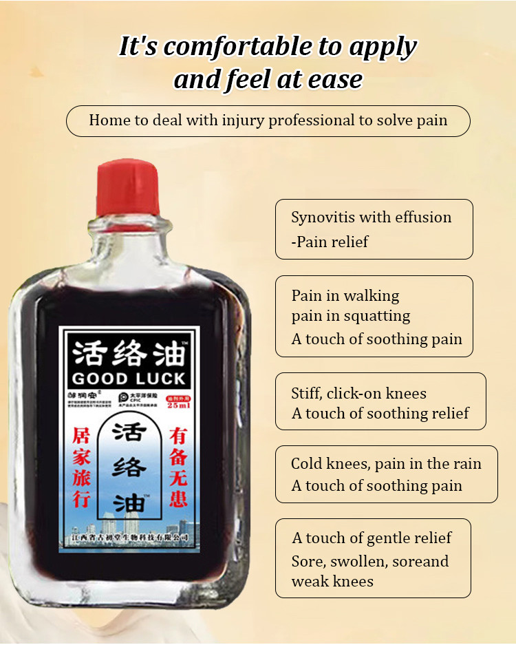 An special activating oil for numbness of hands and feet Tongluo ...