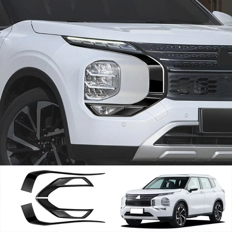 For Mitsubishi outlander 2022 2023 2024 Front Fog Lights Headlights ...