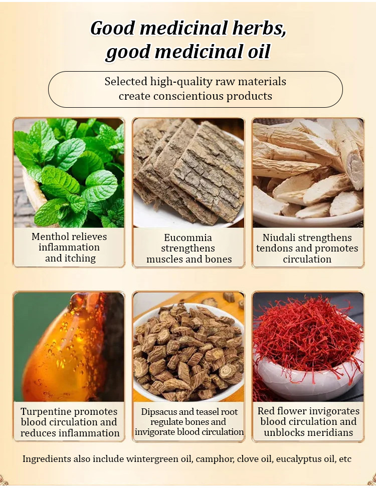 An special activating oil for numbness of hands and feet Tongluo ...