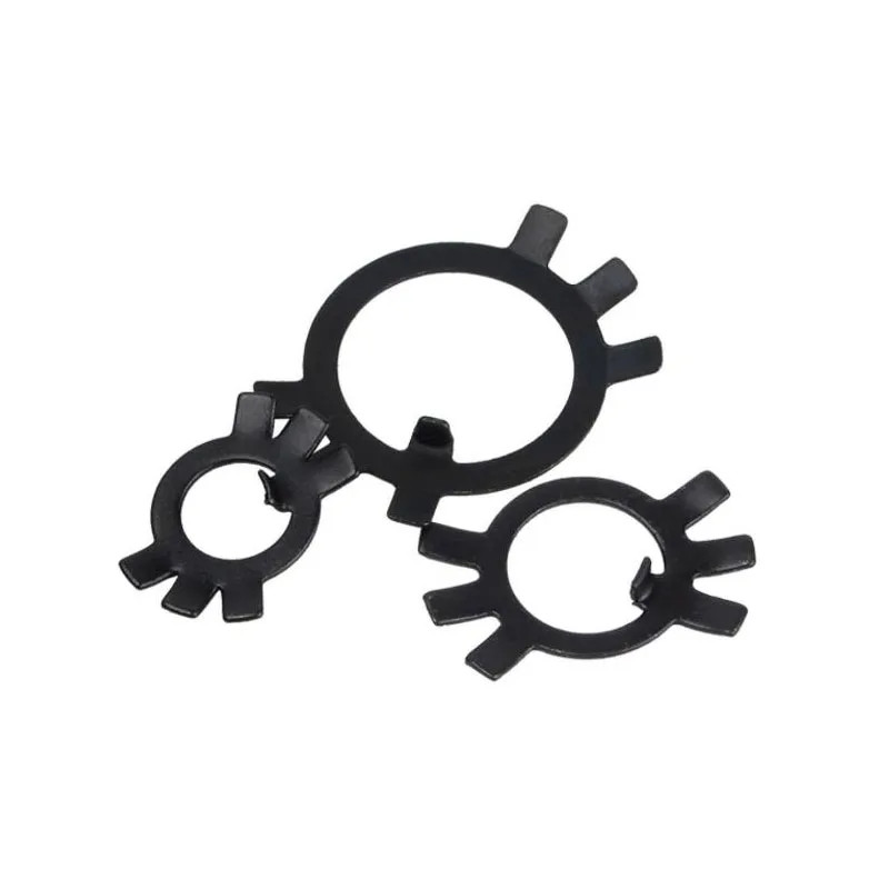 M10 M12 M14 M16-M60 Black Carbon Steel Round Nut Lock Washer GB858 ...
