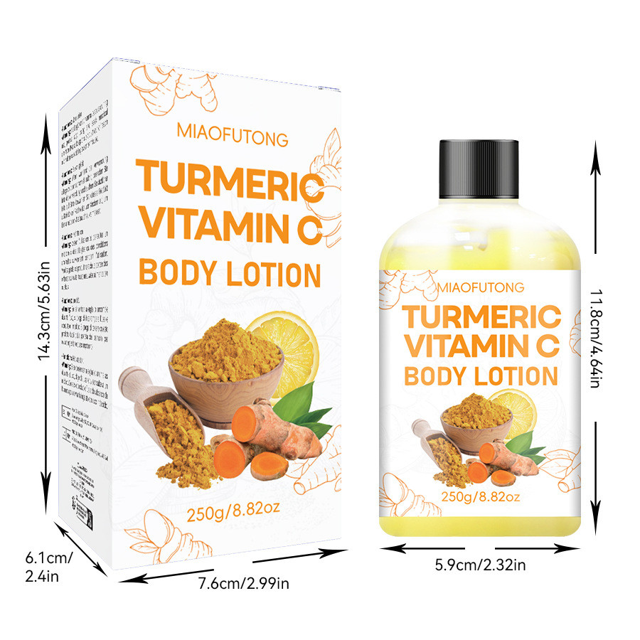 250g Turmeric Body Lotion - Hydrating, Moisturizing & Skin-Brightening ...