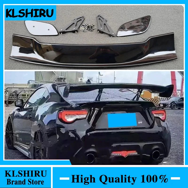 Universal Car-Styling Carbon Fiber Pattern Rear Trunk Spoiler GT Wing ...
