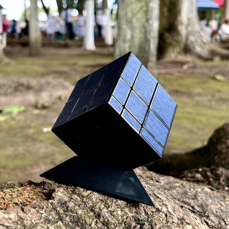 QiYi 3x3 Mirror S Cube Mirror S 3x3x3 Speed Cube - Blue | Shopee Malaysia
