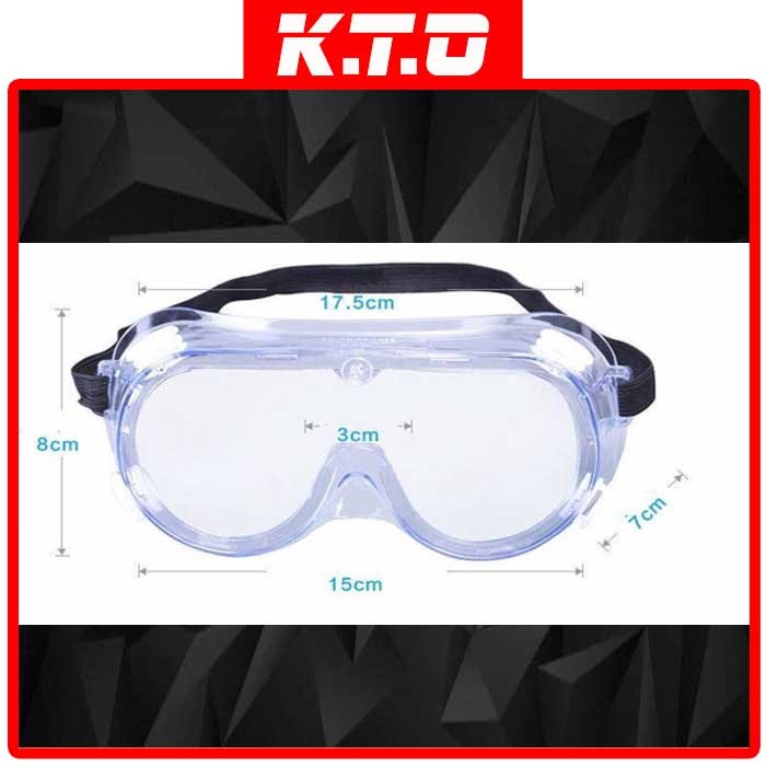 Genuine 3M 1621AF Safety Goggles For Chemical Splash ( Clear ...