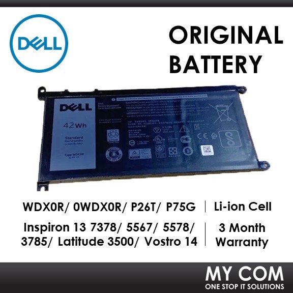 Dell WDX0R/ Inspiron 15 5567/ 5578/ Vostro 14 5468/ Latitude 3190 ...