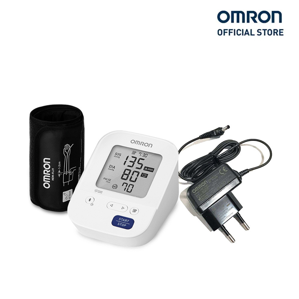 OMRON Automatic Blood Pressure Monitor I Monitor Tekanan Darah HEM-7156T+ Ac Adapter [HHP-CM01 ...