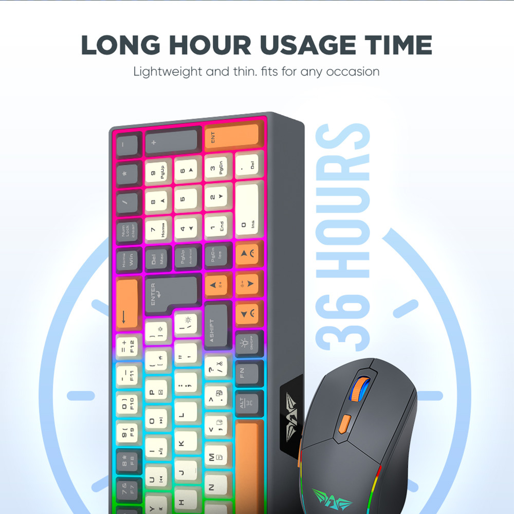 Armaggeddon MM 852R Dual Mode Wireless Keyboard Mouse Combo | Free ...