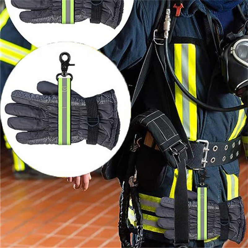 (HK)Portable Firefighter Glove Strap Multifunction Gloves Keeper Labor ...