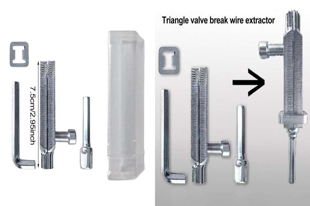 SAL Bolt Extraction Tool Valve Wire Extractor Professional Broken Bolt ...