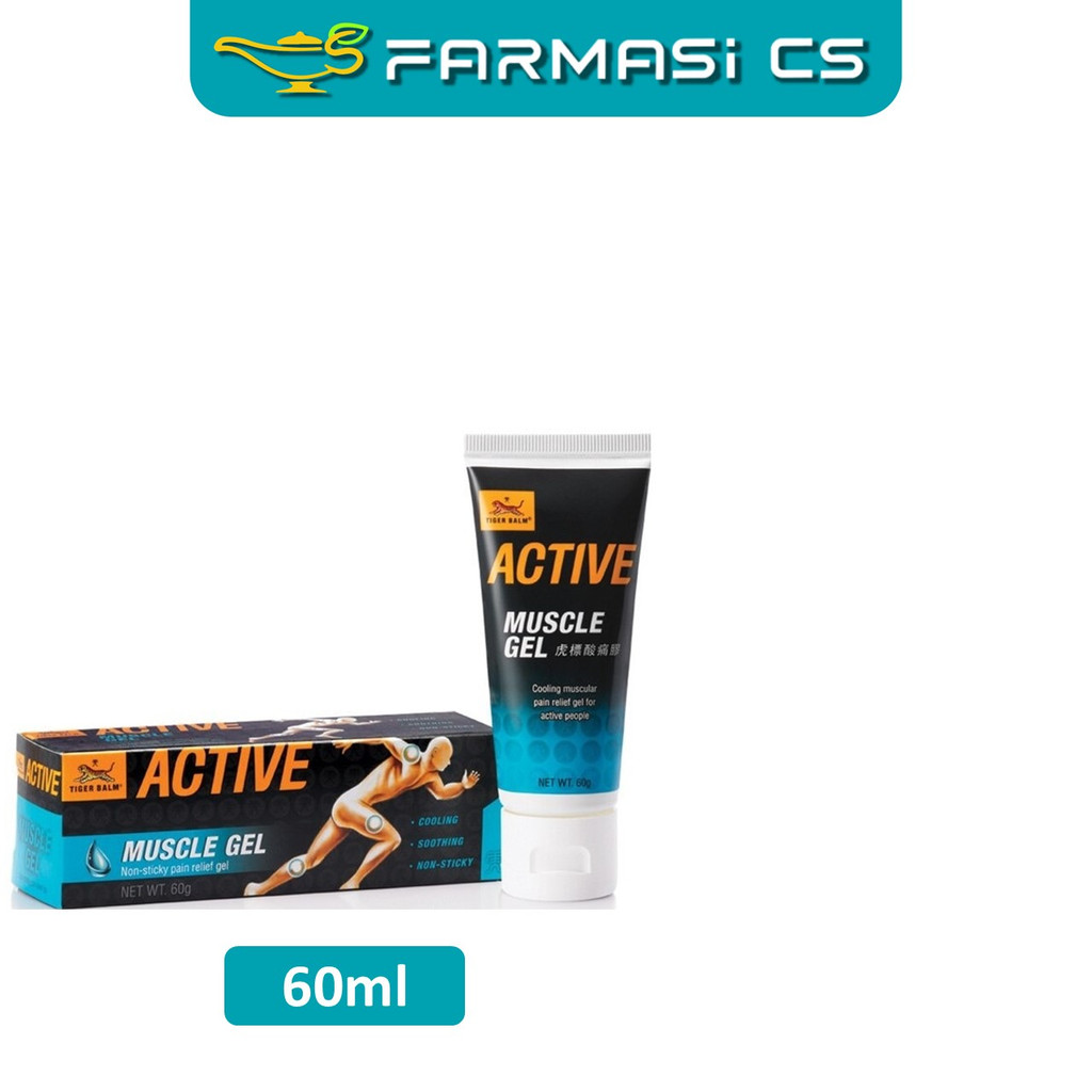 Tiger Balm Active Muscle Gel 60g EXP:01/2028 [ Menthol Methyl ...