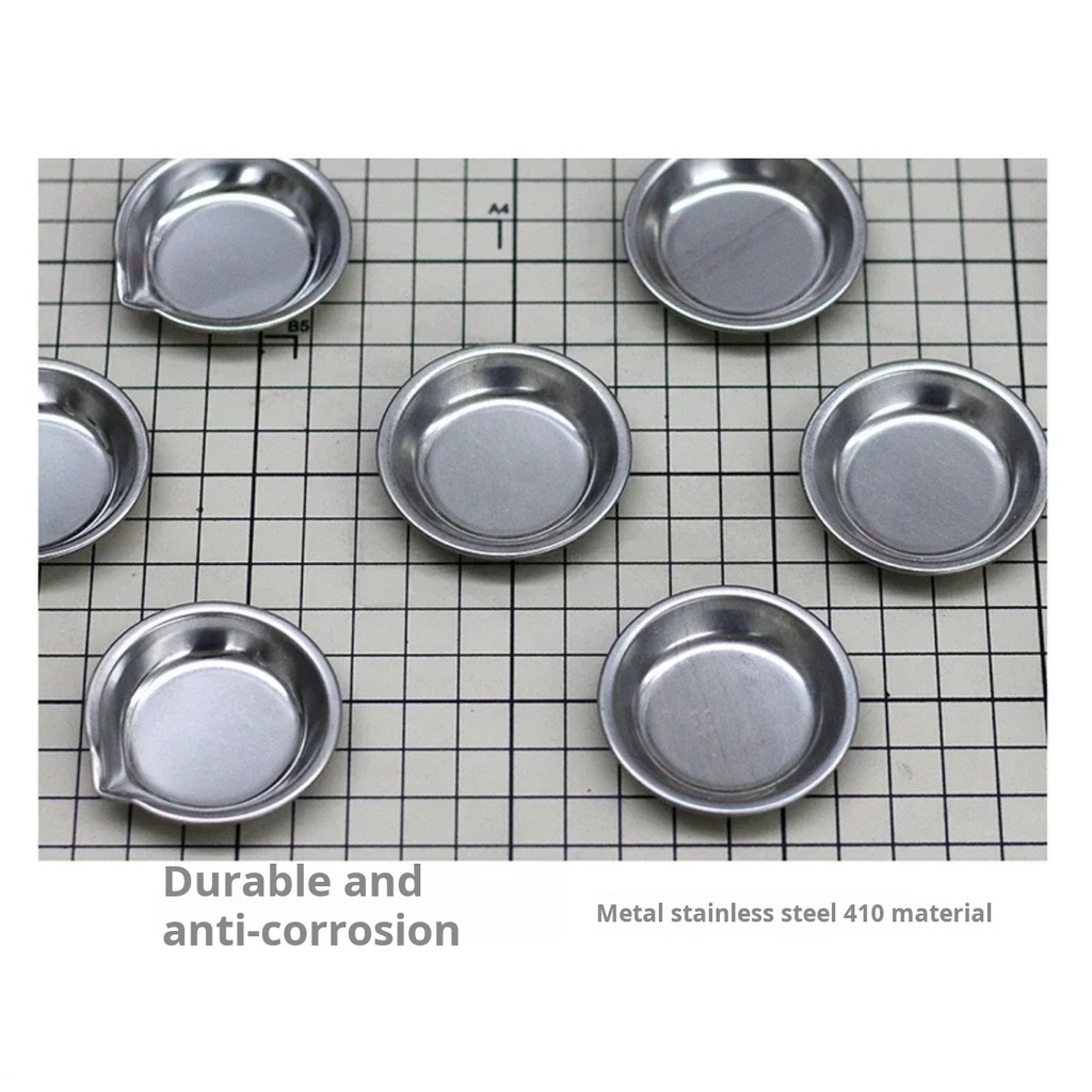 10pcs Metal Paint Palette Pigment Mixing Dish MSWZ MS074 Paint Mixer Tray for Gundam Gunpla DIY ...