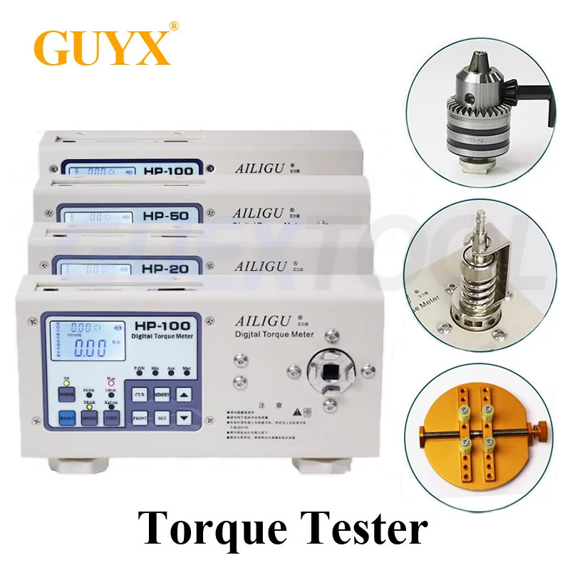High Precision Digital Torque Tester Electric Batch Wind Batch Torque ...