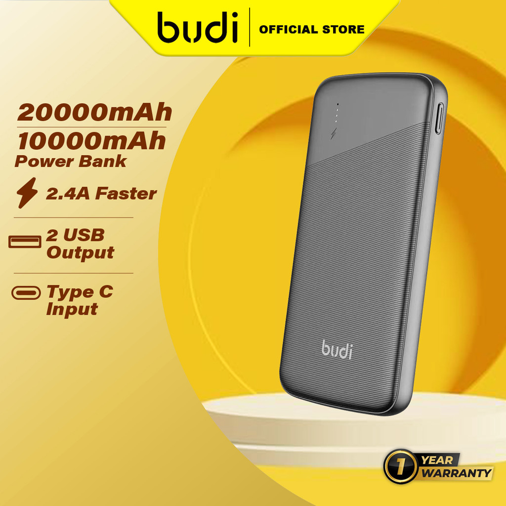 Budi Powerbank Slim Portable Fast Charging Original Power Bank ...