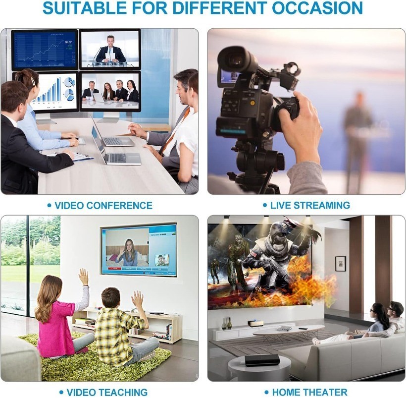 FREEL HDMI 4K capture card,30hz Cam Link Card Game Capture Card Screen ...