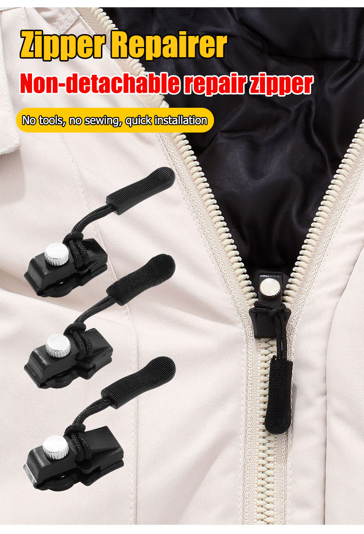 Removable Zipper Repairer Repairer Tool Zipper Repair Tool Kit | Shopee ...
