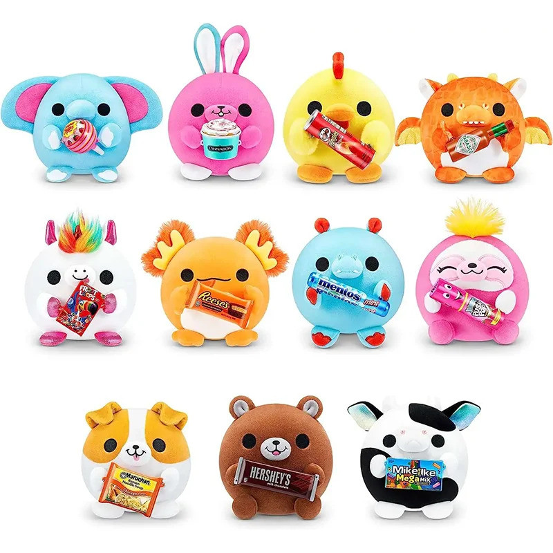 ZURU 5 Surprise Mini Brands Snackles Series 1 Mystery Surprise Capsules ...