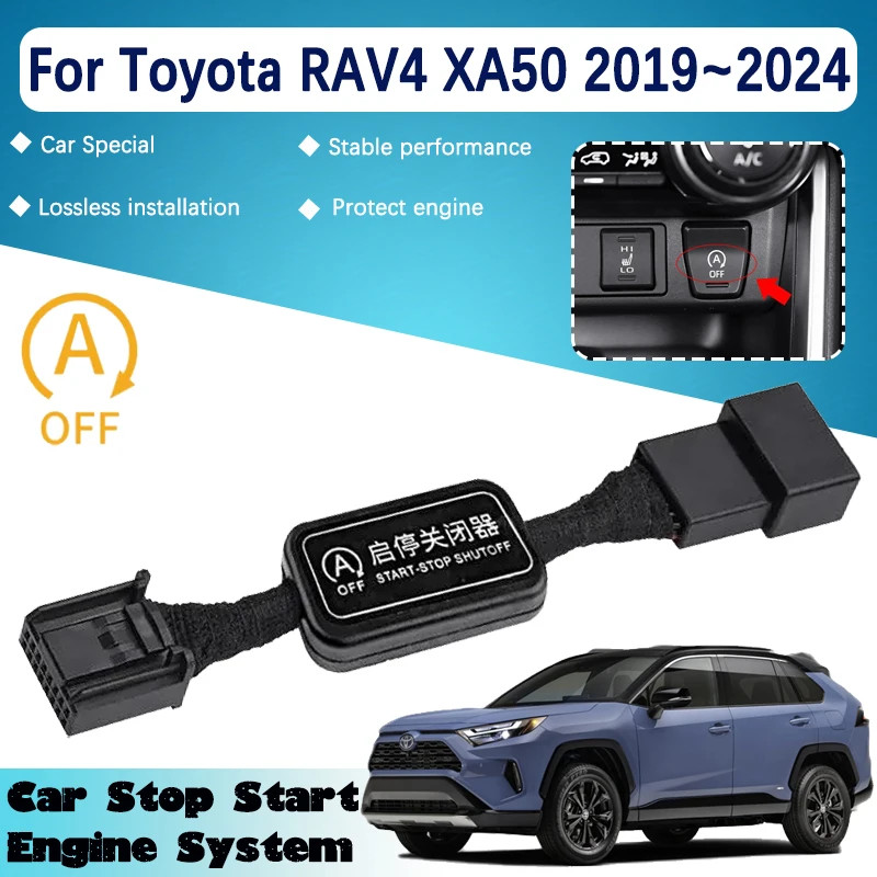 Car Start Stop Engine Systems for Toyota RAV4 XA50 2019~2023 2024 Off ...