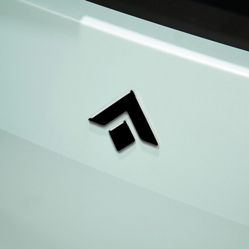 Aion HYPTEC HT Front Label Rear Label Car Label Sticker Black Samurai ...