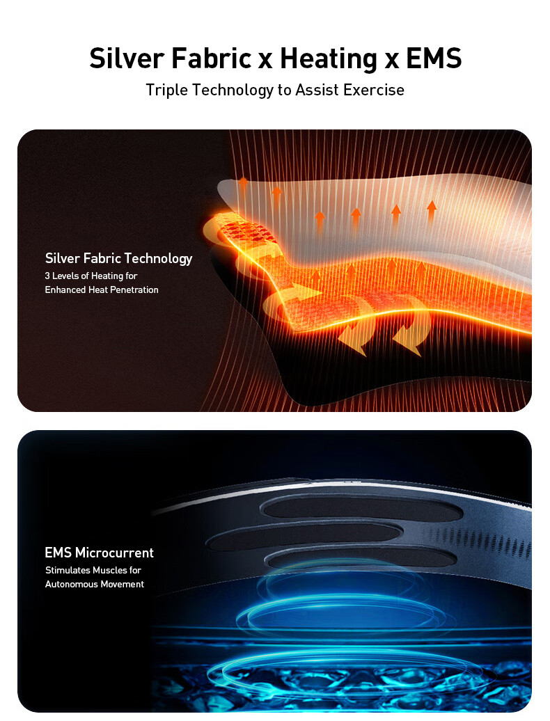 Philips EMS Abdominal Muscle Belt Heating Therapy Device Weight Loss ...