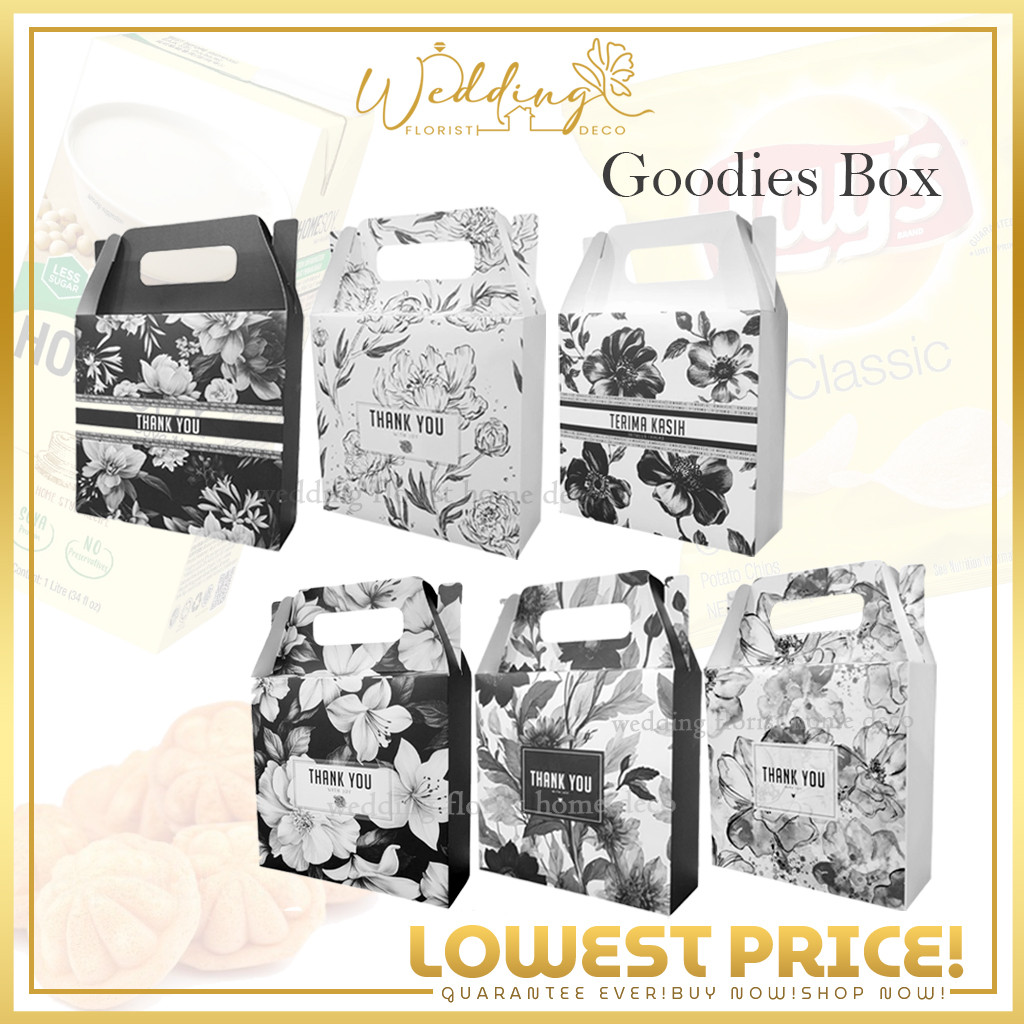 10PCS - DOORGIFT BOX/GOODIES BOX/KOTAK BAHULU/GIFT BOX/SNACK BOX/BAHULU ...