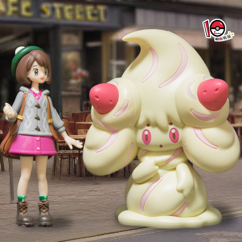 Genuine Bandai Pokémon Frost Milk Fairy Cute Q Version Assembled Model ...