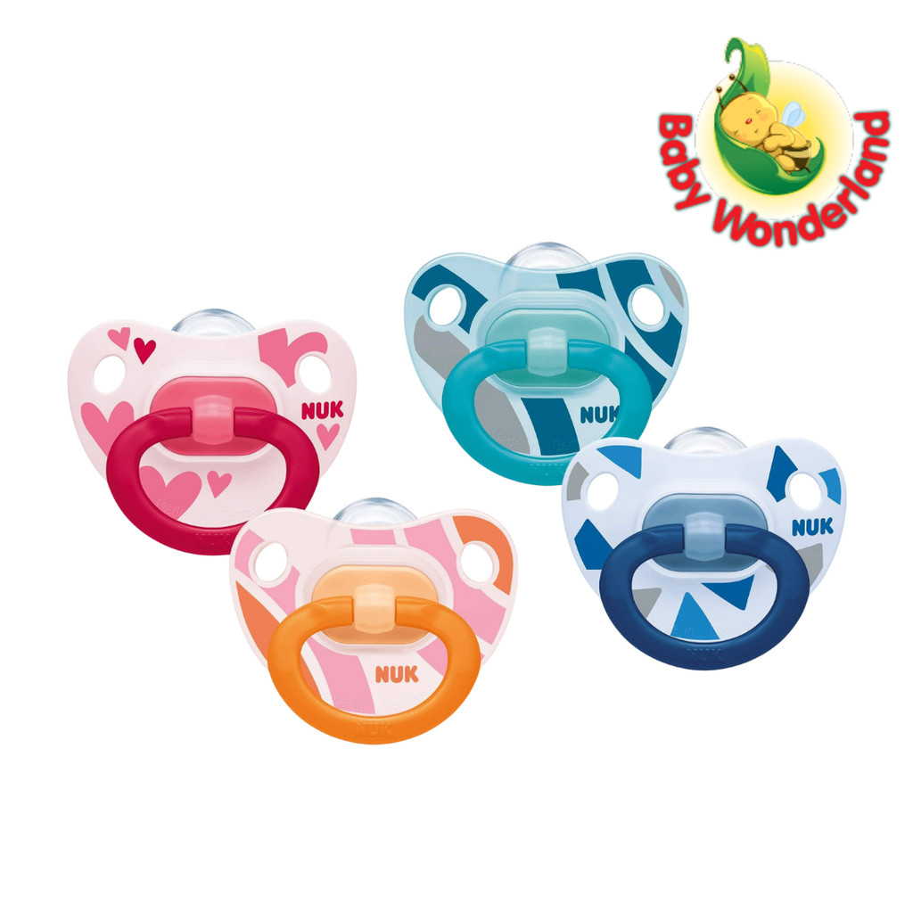 NUK Happy Days Soother Twin Pack (6-18 Month) | Shopee Malaysia