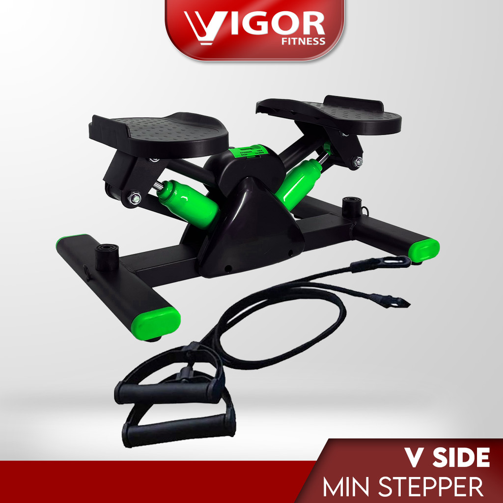 V Side Hydraulic Stepper Machines Mini Stepper with resistant band leg ...