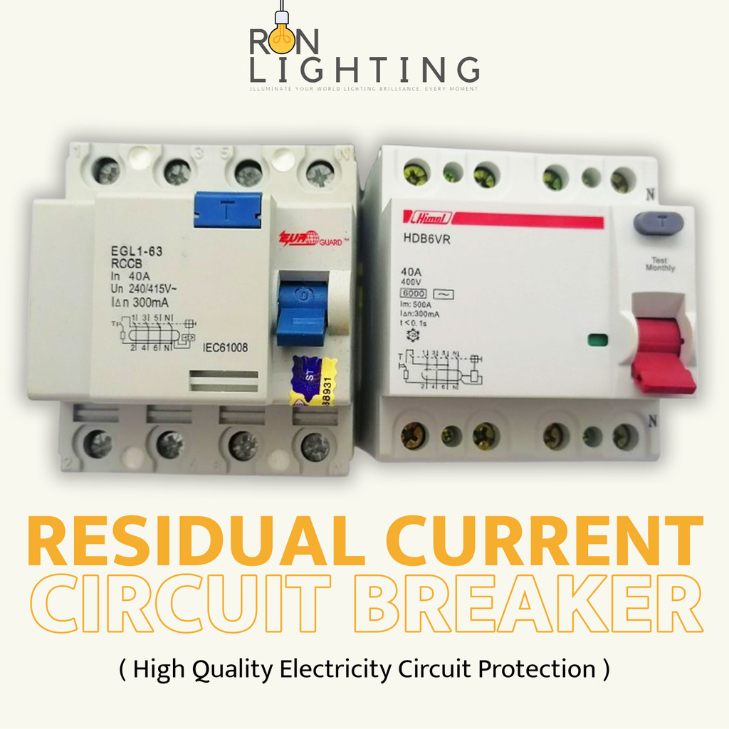 Electrical Overcurrent Protection Breaker Switch Himel Euroguard ELCB ...